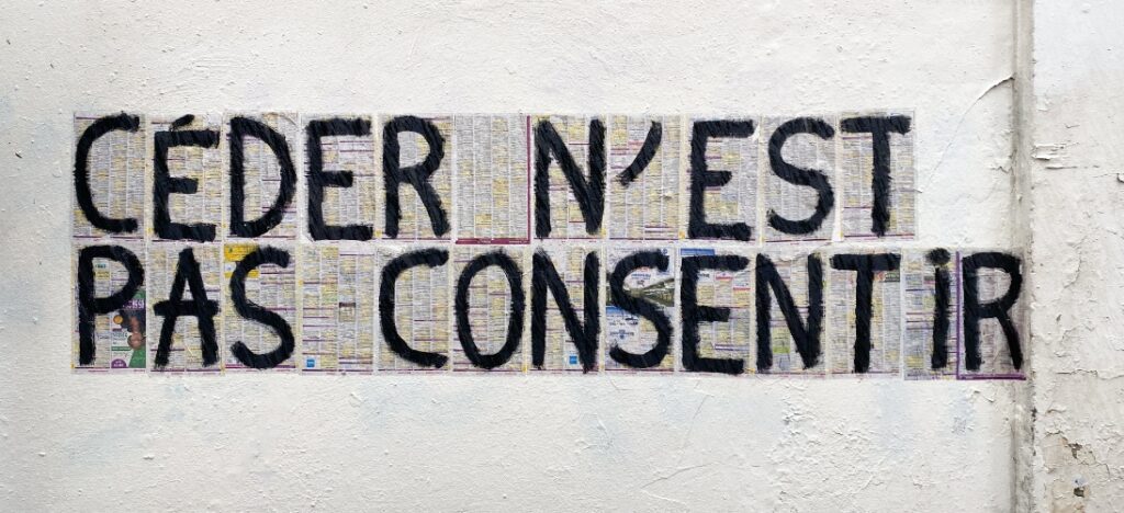 Le non-consentement entre dans la loi française